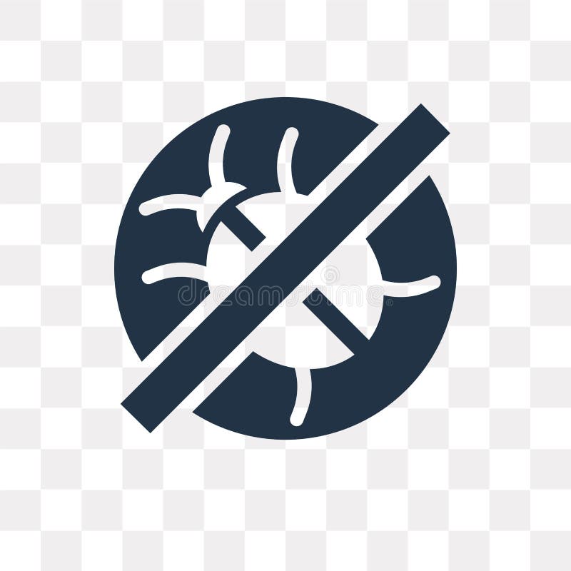 Malware Vector Icon Isolated on Transparent Background, Malware Stock ...