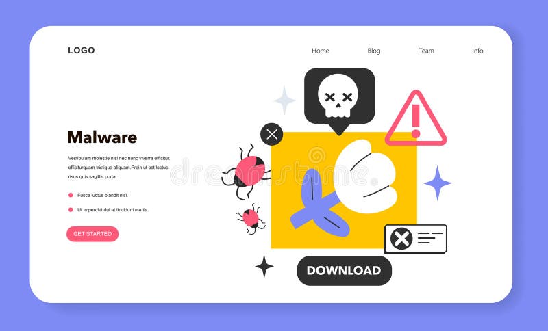 Malware Banner Stock Illustrations – 1,873 Malware Banner Stock ...