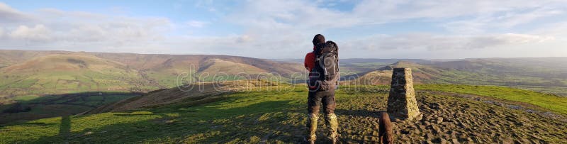 Mam Tor editorial photo. Image of high, peak, panorama - 134386541