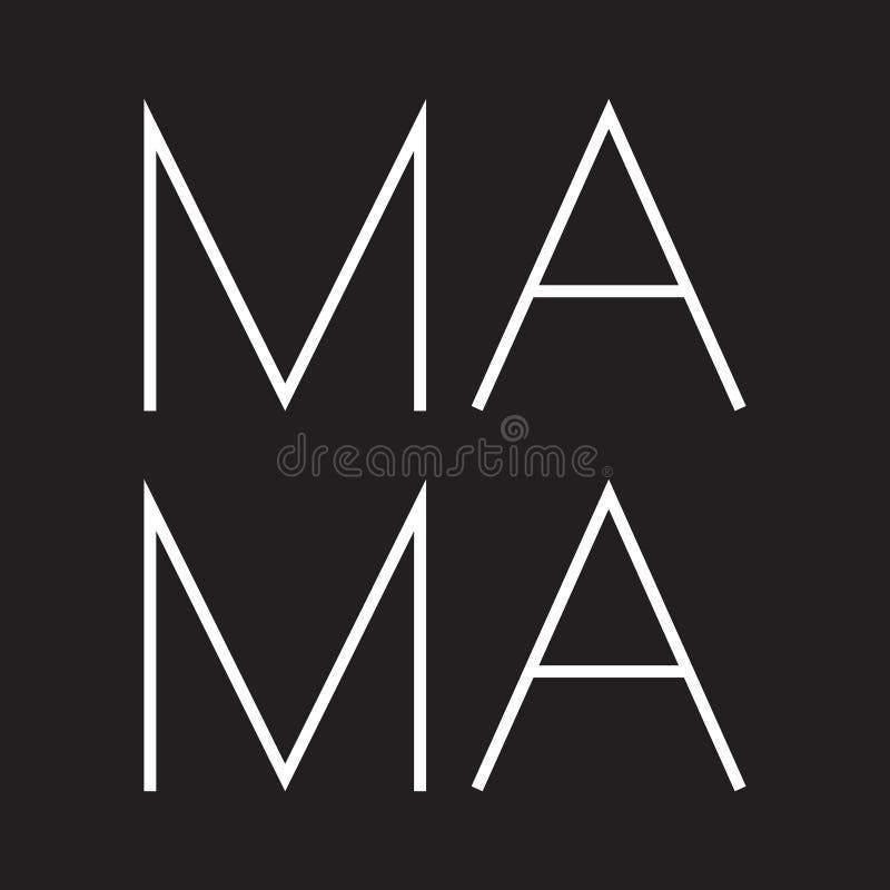 Sign I`m The Mama, Icon For Web, Label, Icon, Minimal Dynamic Design ...
