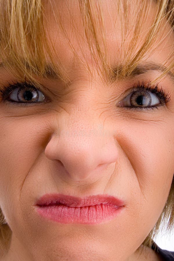 Maman fâchée image stock. Image du émotion, gens, normal - 711893