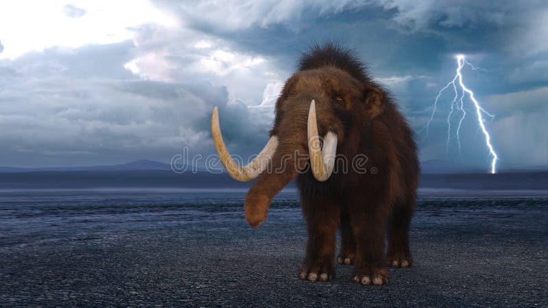 Mammoth Lightning stock image. Image of thunder, power - 4176423