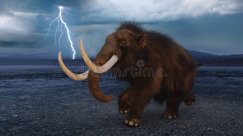 Mammoth Lightning stock image. Image of thunder, power - 4176423