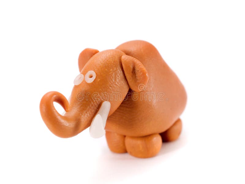 Mammoth stock photo. Image of animal, mammoth, white - 49418058