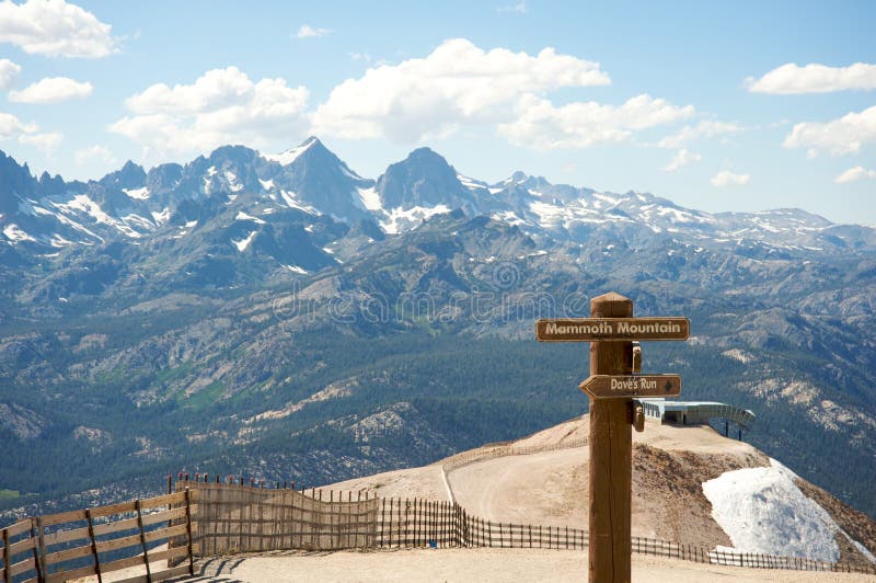 Mammoth Mountain stock photo. Image of cold, destination - 20960312