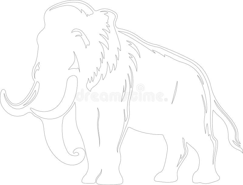 Mammoth Silhouette Stock Illustrations – 2,080 Mammoth Silhouette Stock ...