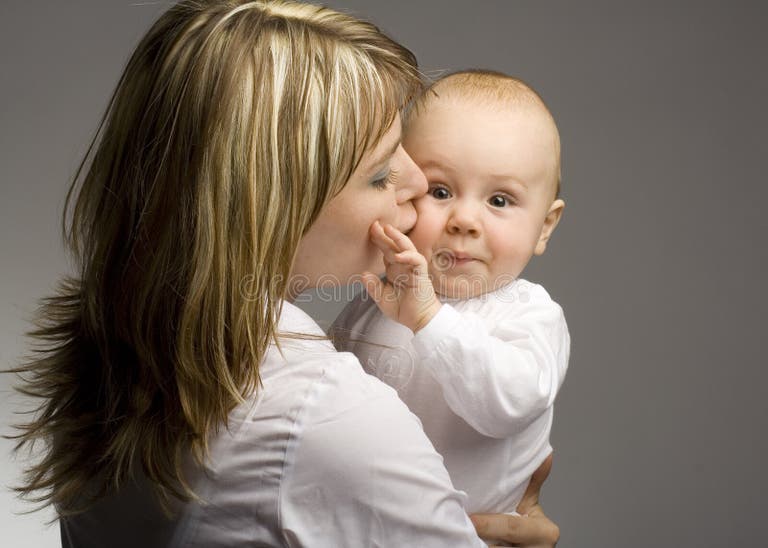 Mammy with child stock photo. Image of detail, safe, attechment - 935660