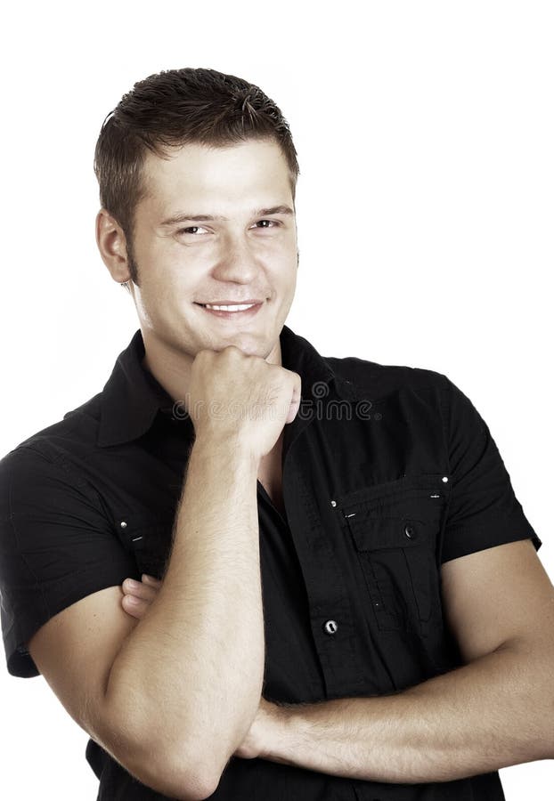 Business man stock photo. Image of male, calm, relaxed - 49634660