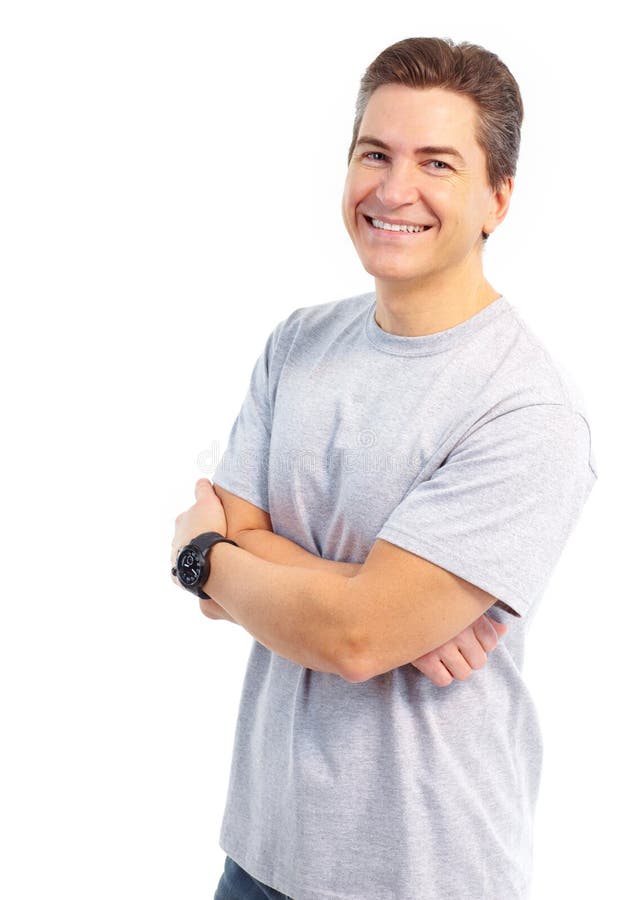 Man stock photo. Image of whitening, background, isolated - 13538590