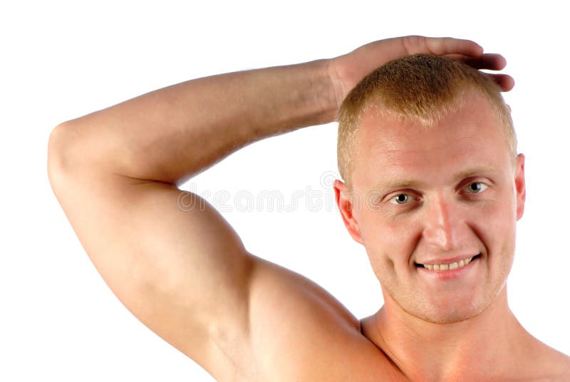 Beauty healthy man stock photo. Image of beauty, male - 9451280