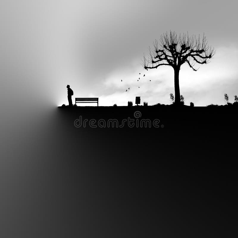 Lonely white swan stock photo. Image of bright, blue, lonely - 3981610