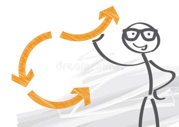 Man of action stock illustration. Illustration of change - 54049703
