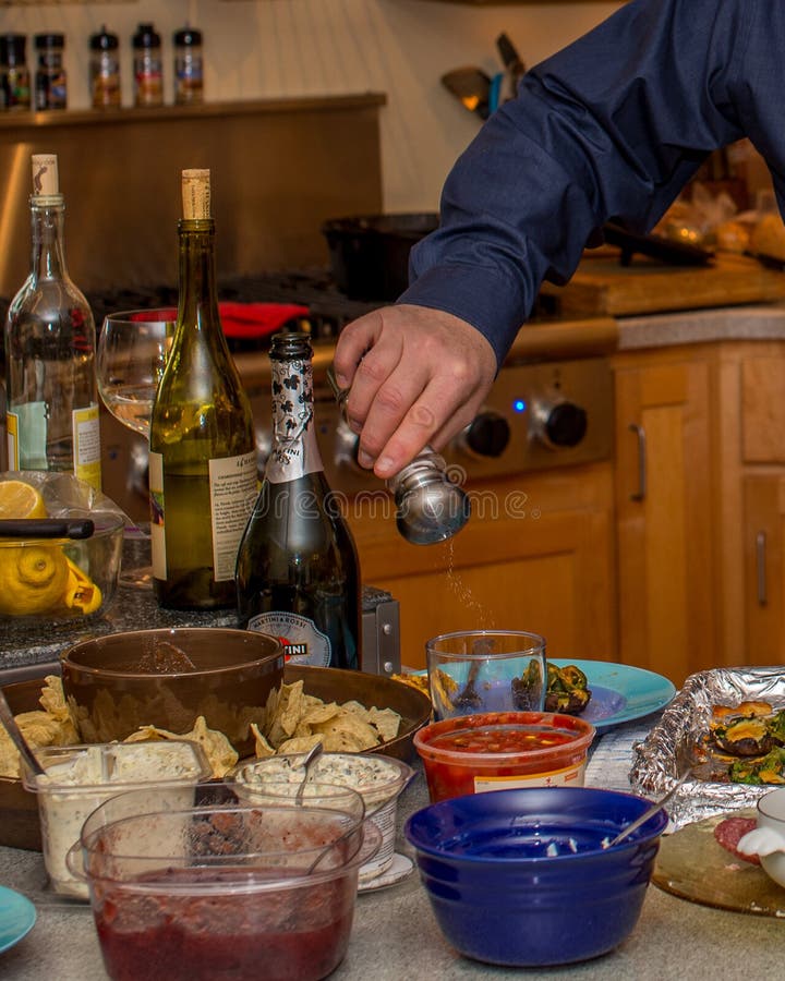 Man Adding Salt To His Food Stock Photos - Free & Royalty-Free Stock ...