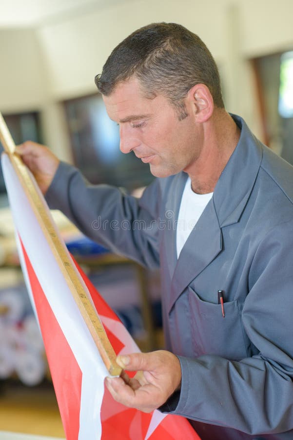 Man Advertising Enterprise Career Stock Photo - Image of poster ...