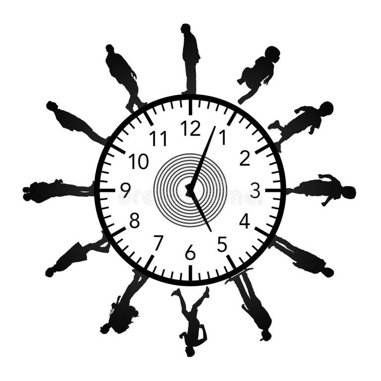 Symbol Aging Process Men Different Ages Process Stock Illustrations – 1 ...