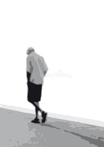 Man Walking Away Sketch Stock Illustrations – 75 Man Walking Away ...