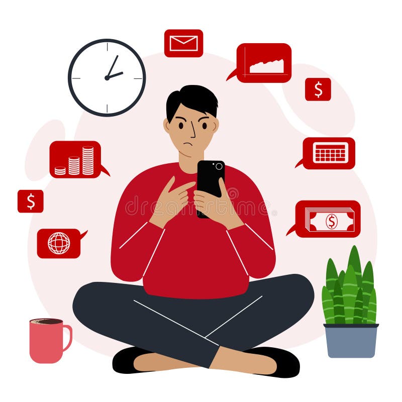 Evil business man . stock vector. Illustration of manager - 163059079