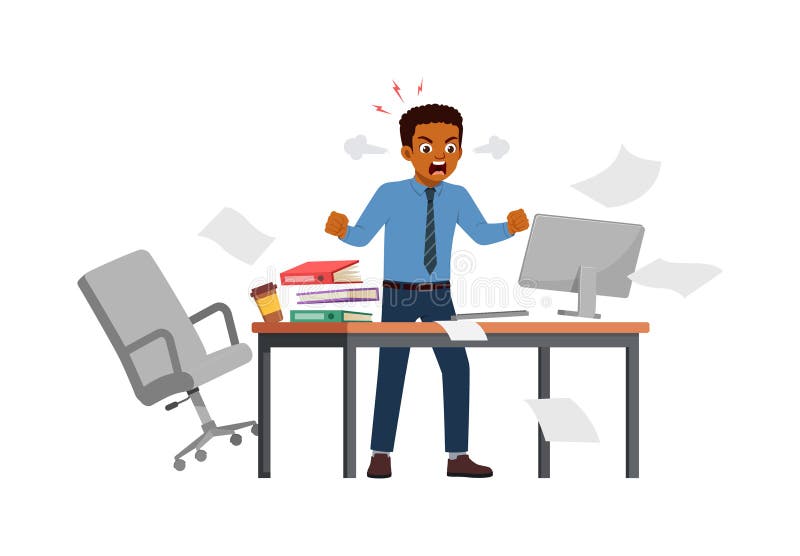 Angry Computer Stock Illustrations – 6,479 Angry Computer Stock ...