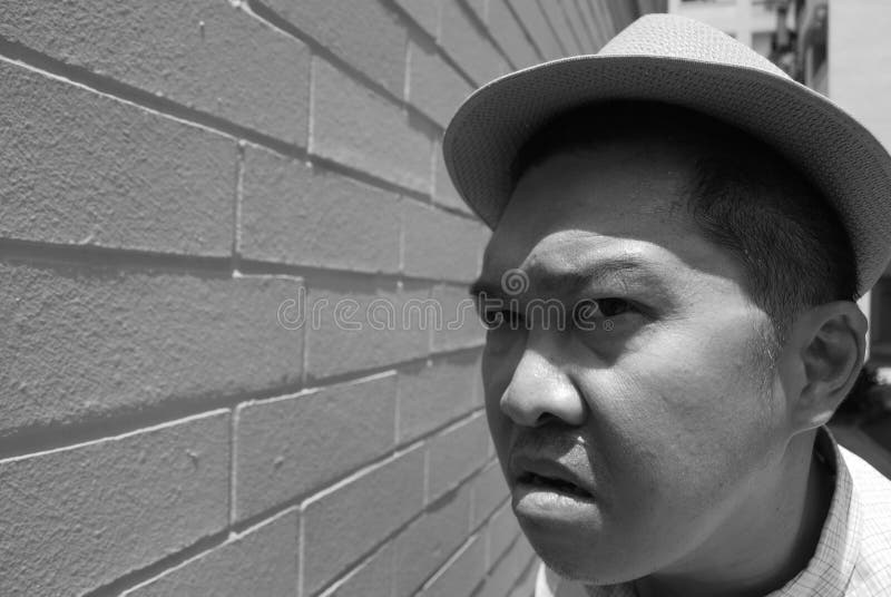 Man with an Angry Expression Stock Image - Image of staring, looking ...