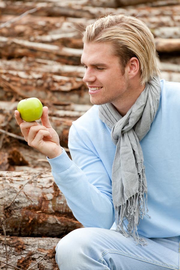 2,034 Happy Man Holding Green Apple Stock Photos - Free & Royalty-Free ...