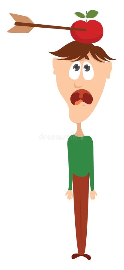 Apple Head Man Engraving Vector Illustration Stock Vector ...