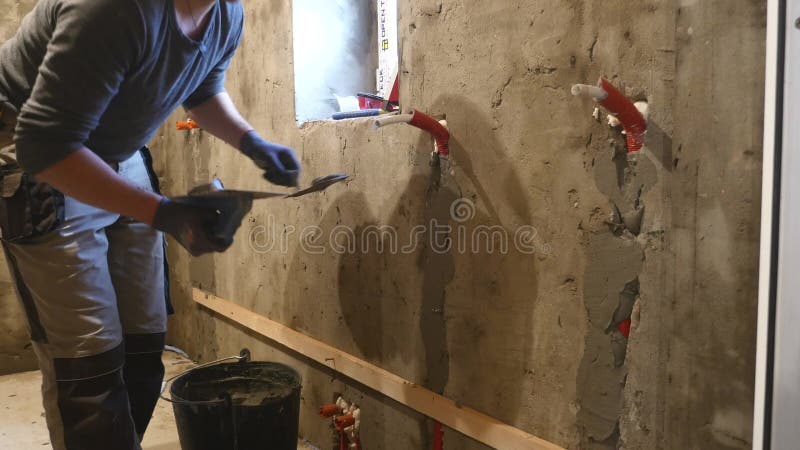 Plastering Plasterboard Wall Stock Footage & Videos - 436 Stock Videos