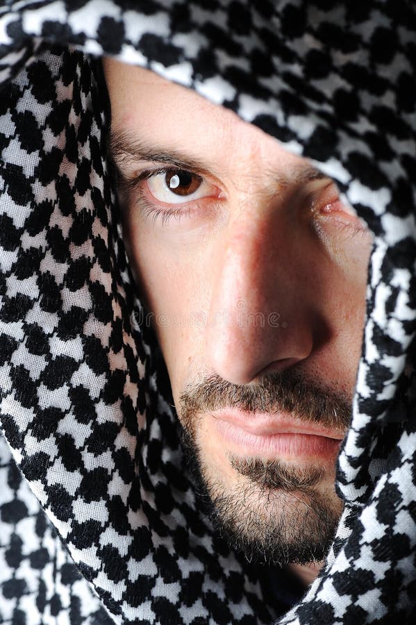 Man with Arabic Palestinian Stock Image - Image of bedouin, couple ...