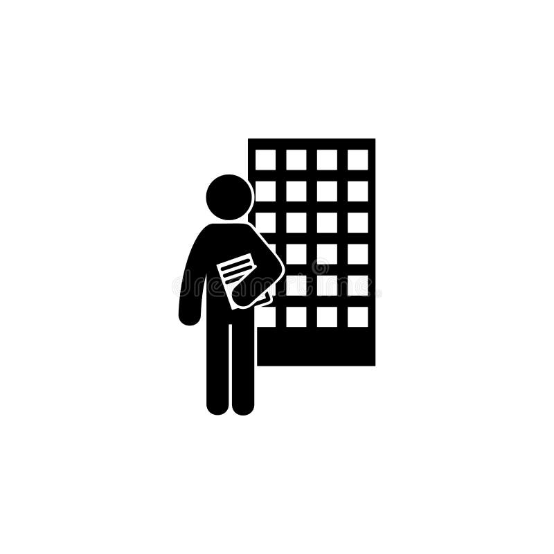 Architect Student and Worker Set Isolated on White Background Stock ...