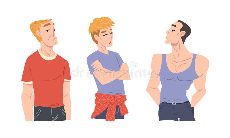 Conceited Man Stock Illustrations – 166 Conceited Man Stock ...