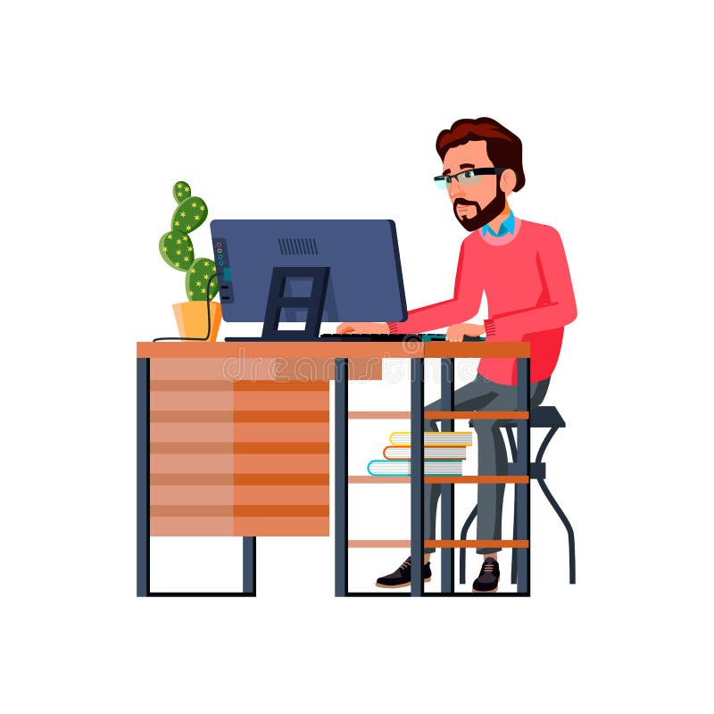 Artist Cartoon Computer Stock Illustrations – 2,914 Artist Cartoon ...