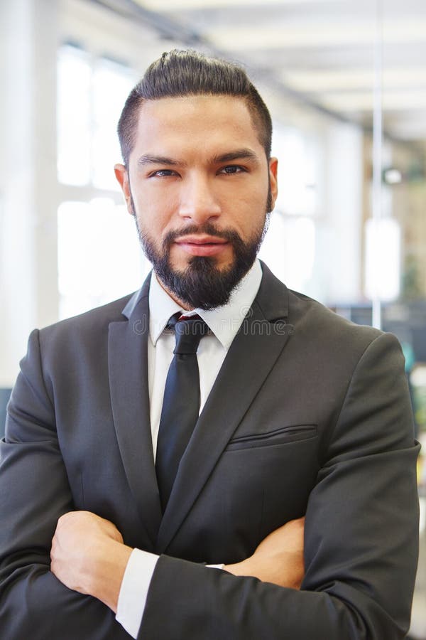 Man As Manager with Self Confidence Stock Photo - Image of businessman ...