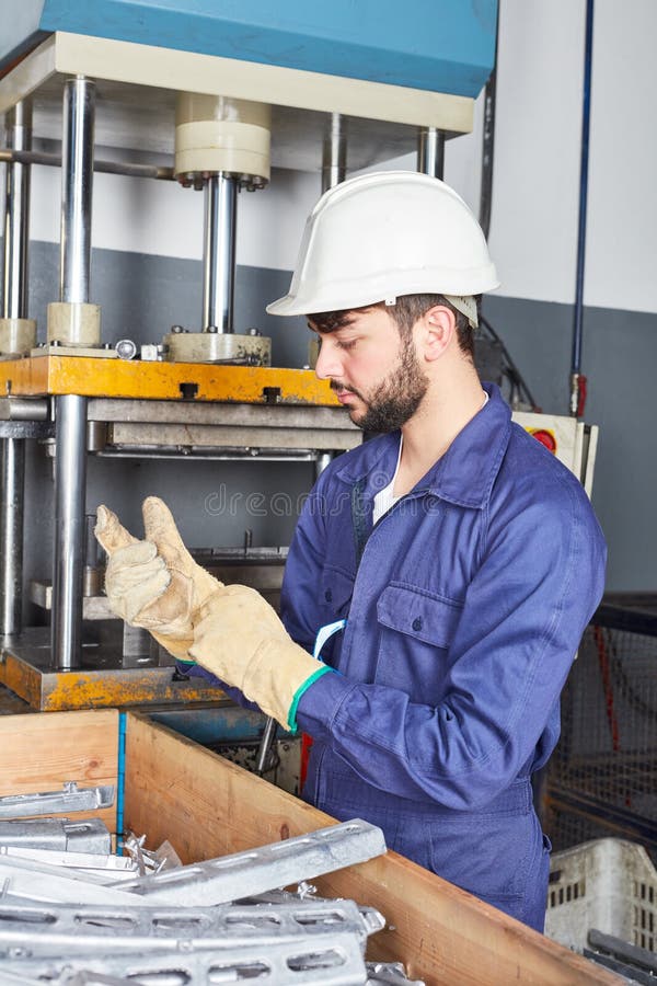 Man As Worker and Apprentice Stock Image - Image of equipment ...