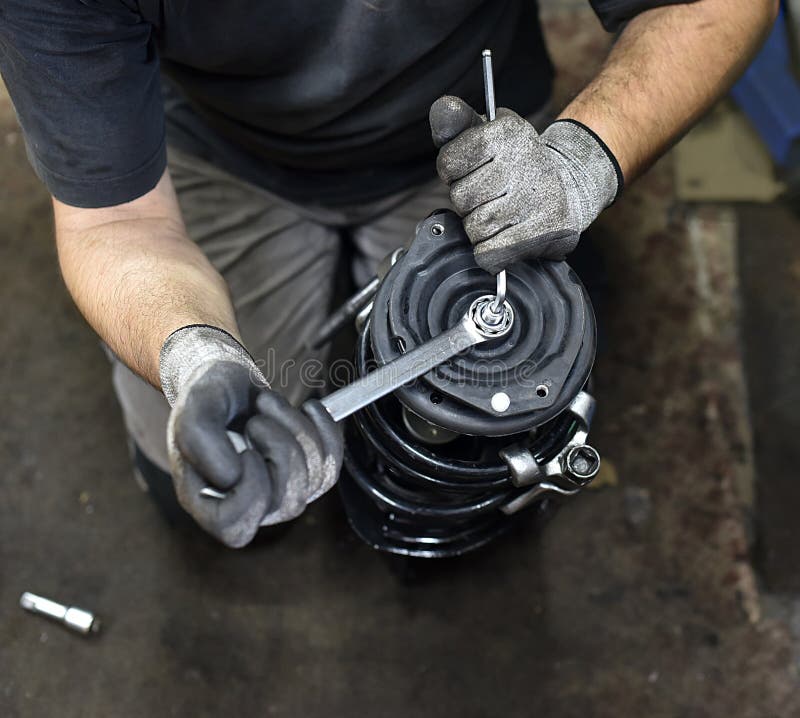 Front Shock Absorber for Mountain Sports Bike, MTB Bicycle Suspension ...