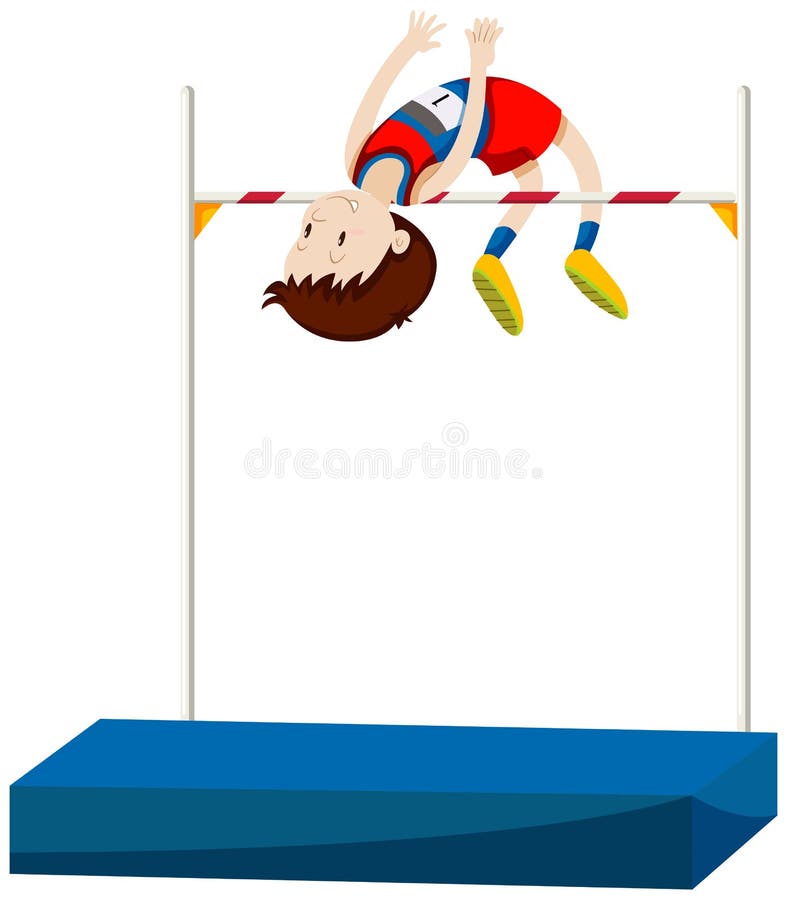 Jump Up High stock vector. Illustration of huge, sports - 14726161