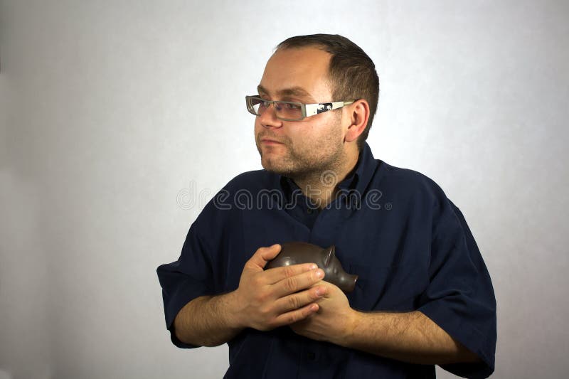 Man with Austerities of Lives Stock Photo - Image of white, young: 42619398