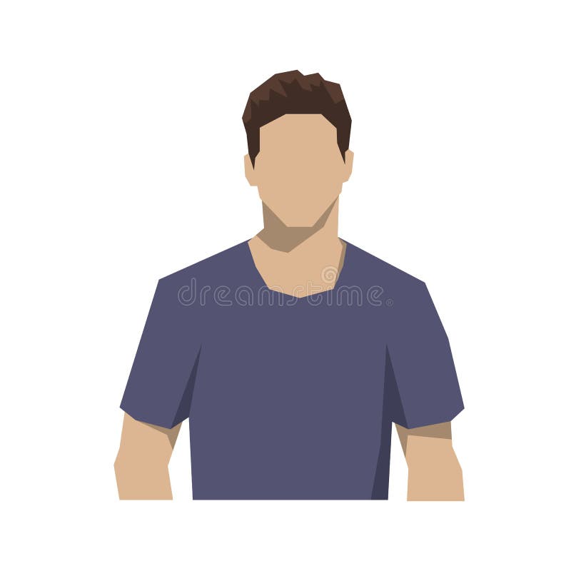 Man Avatar, Isolated Flat Design Vector Illustration Stock Vector ...