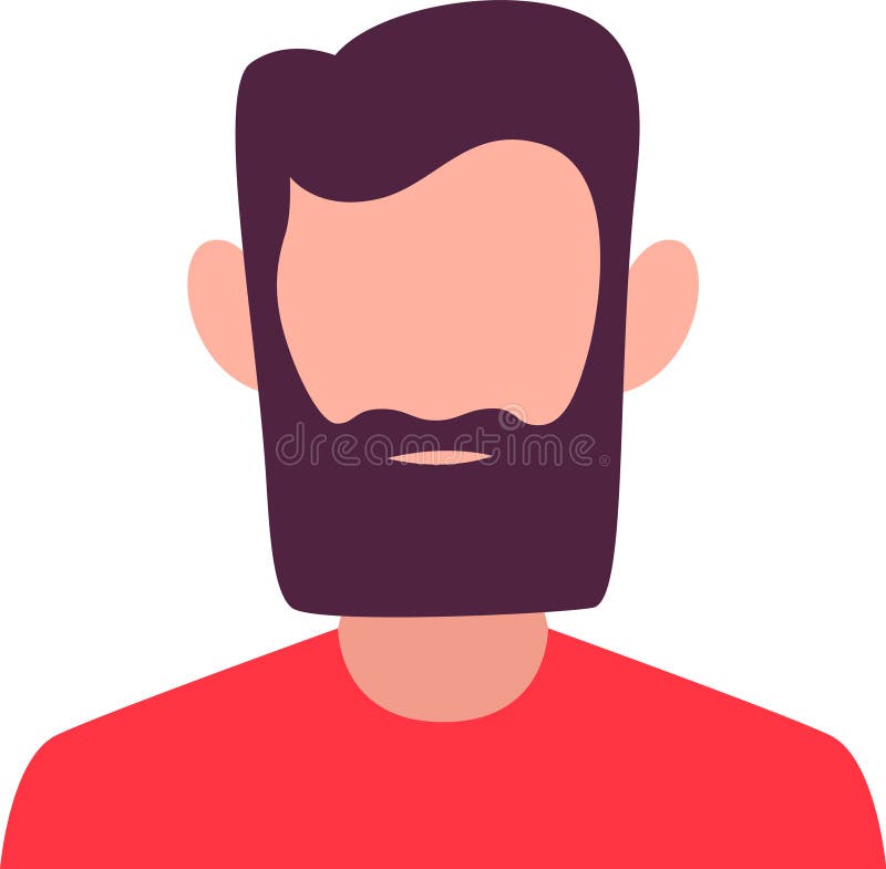 Man Avatar Profile stock vector. Illustration of avatar - 318063628
