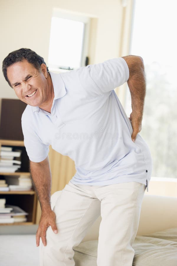 Man with Back Pain stock image. Image of sickness, standing - 7773957