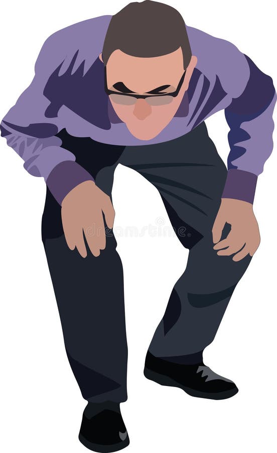 Man Bending Down Stock Illustrations – 81 Man Bending Down Stock ...