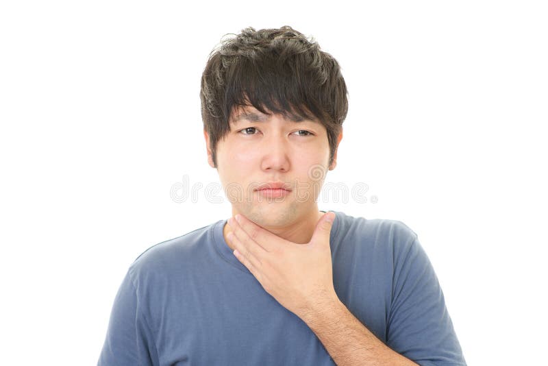 Man with a bad cold stock image. Image of facial, emotional - 91764163