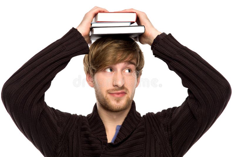 Man in Bunny Ears Blowing Kiss Stock Image - Image of handsome, funny ...