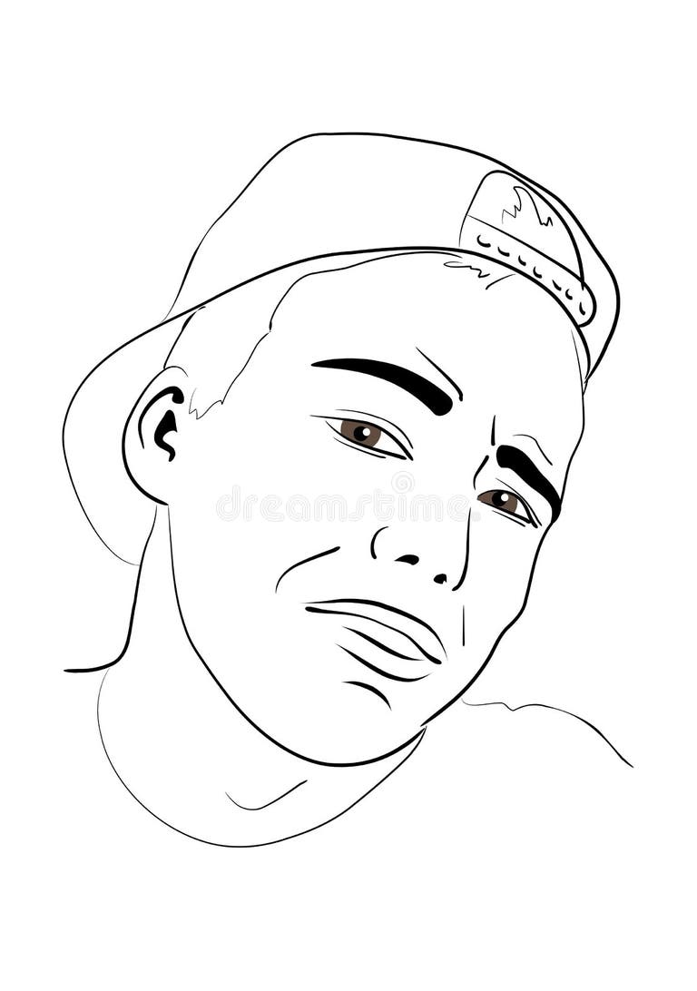 Backwards Baseball Hat Stock Illustrations – 19 Backwards Baseball Hat ...