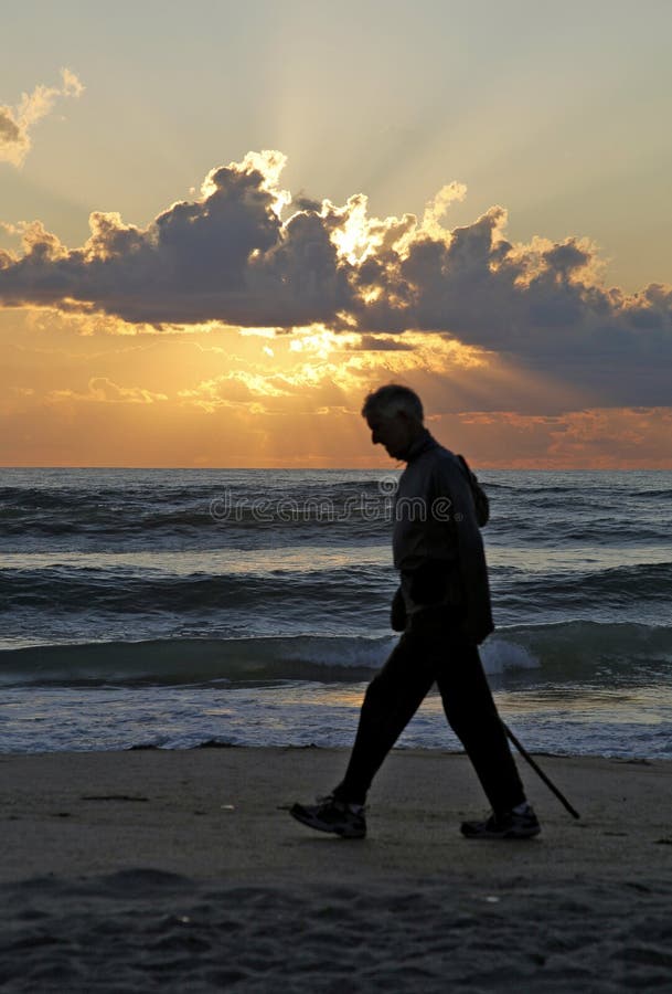 Sunset and Cloudscape Over Sea Stock Photo - Image of scenery ...