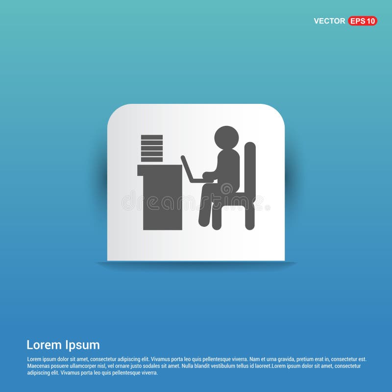 Person Behind Computer Icon Stock Illustrations – 671 Person Behind ...