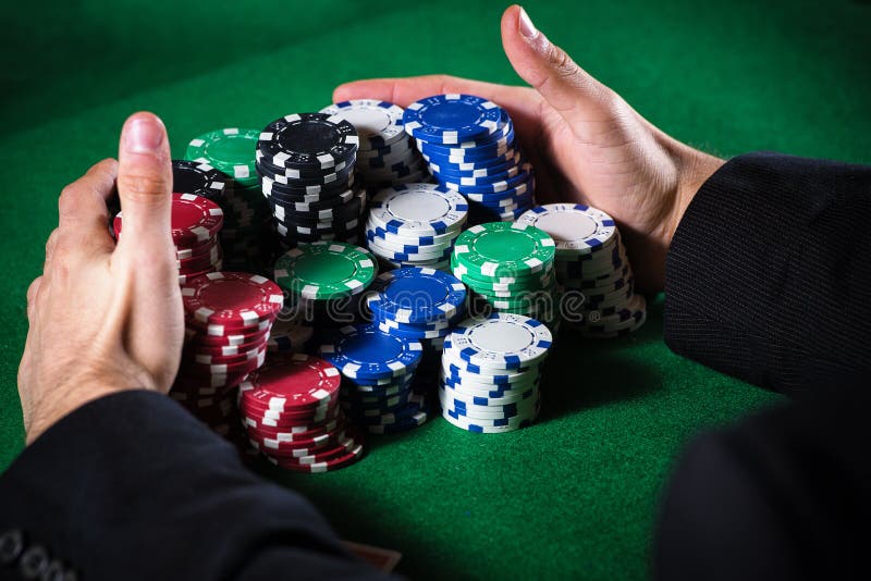 Man betting on the casino stock photo. Image of entertainment - 57241062