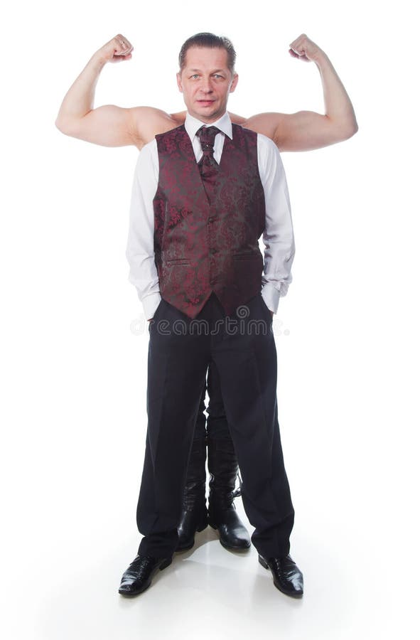 A man with biceps stock photo. Image of healthy, humen - 22026300