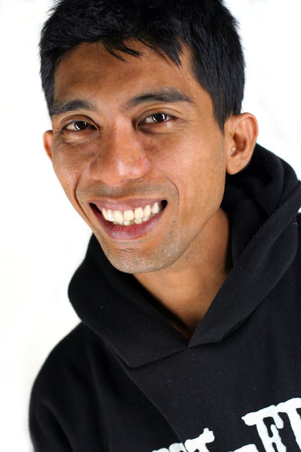 Man with big smile stock photo. Image of glad, skin, happiness - 5358490