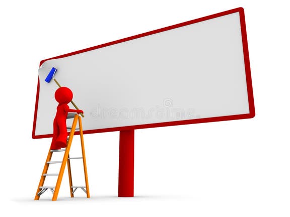 Billboard Ladder Stock Illustrations – 425 Billboard Ladder Stock ...