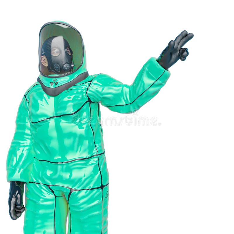 Man in a Biohazard Suit is Saying Virus is Every Where Meme Stock ...