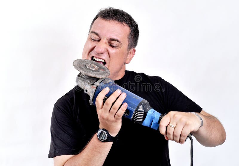 Angry Business Man Shouting To a Mobile Phone Stock Photo - Image of ...